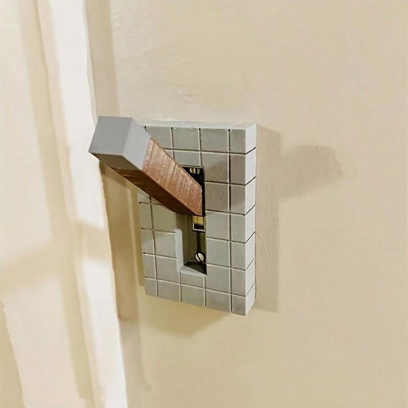 Gaming Flip Handle Light Switch Cover Plate, Dual-Function Wall ...