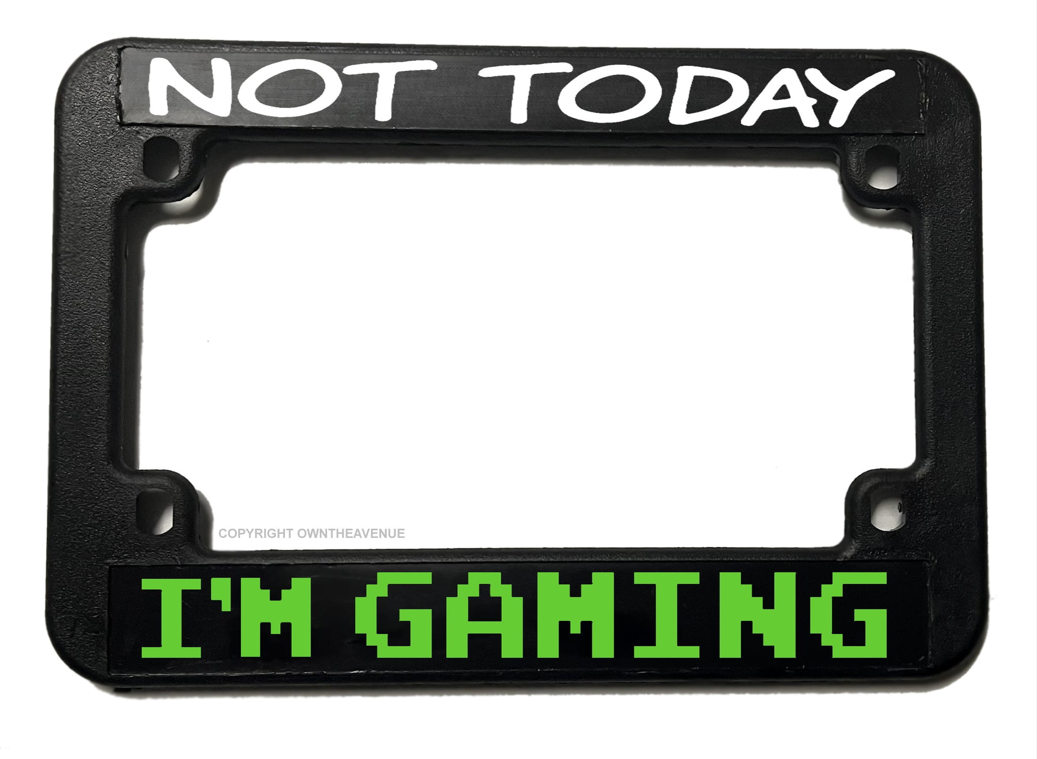 Gaming Funny Joke Gamer Vintage Old School Biker Motorcycle License ...