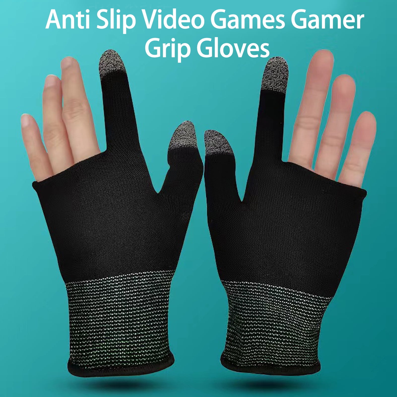 Gaming Grip Gloves for Sweaty Hands Two finger Touch High Sensitivity ...