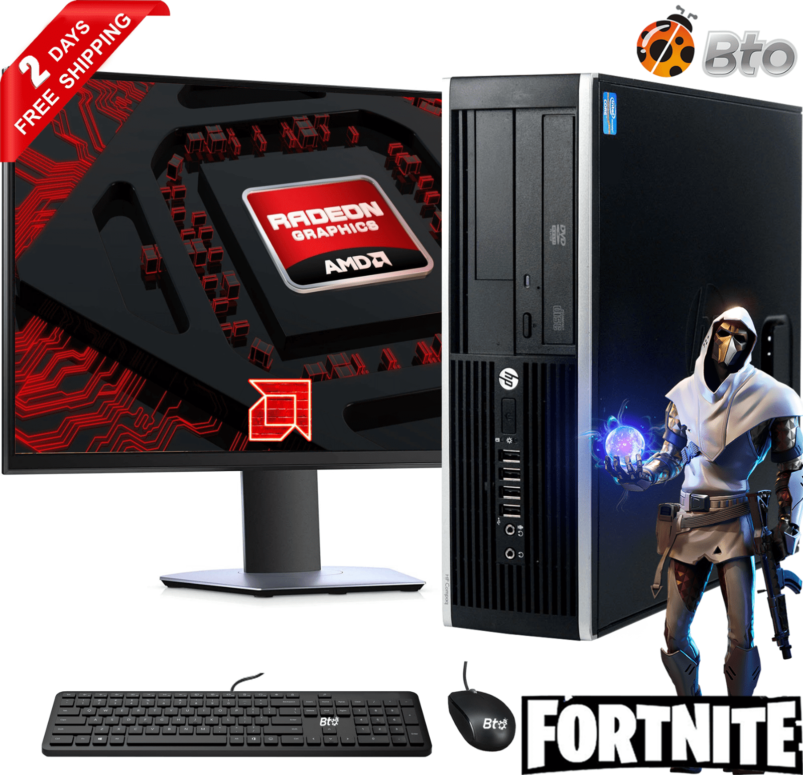 Gaming HP Compaq 6300 Desktop SFF Computer PC Intel Core i5 Processor ...