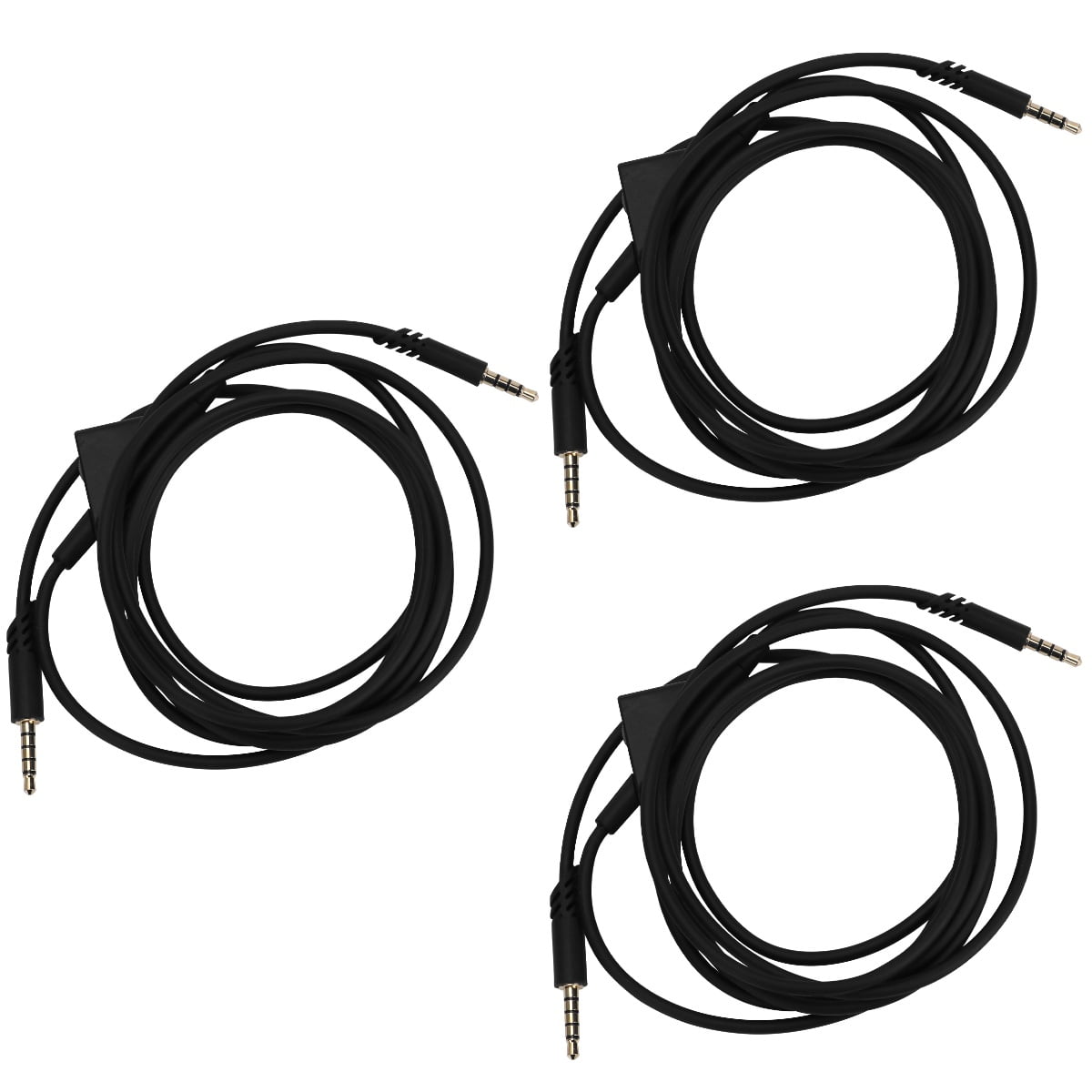 Gaming Headset Conversion Cable 3 Pcs Game Plug Line Accessory ...