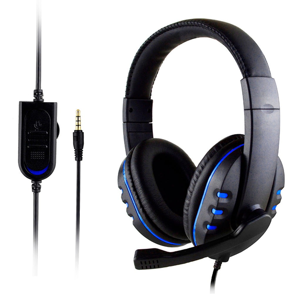 Gaming Headset with Mic & Volume Control – Wired 3.5mm Headphones for ...