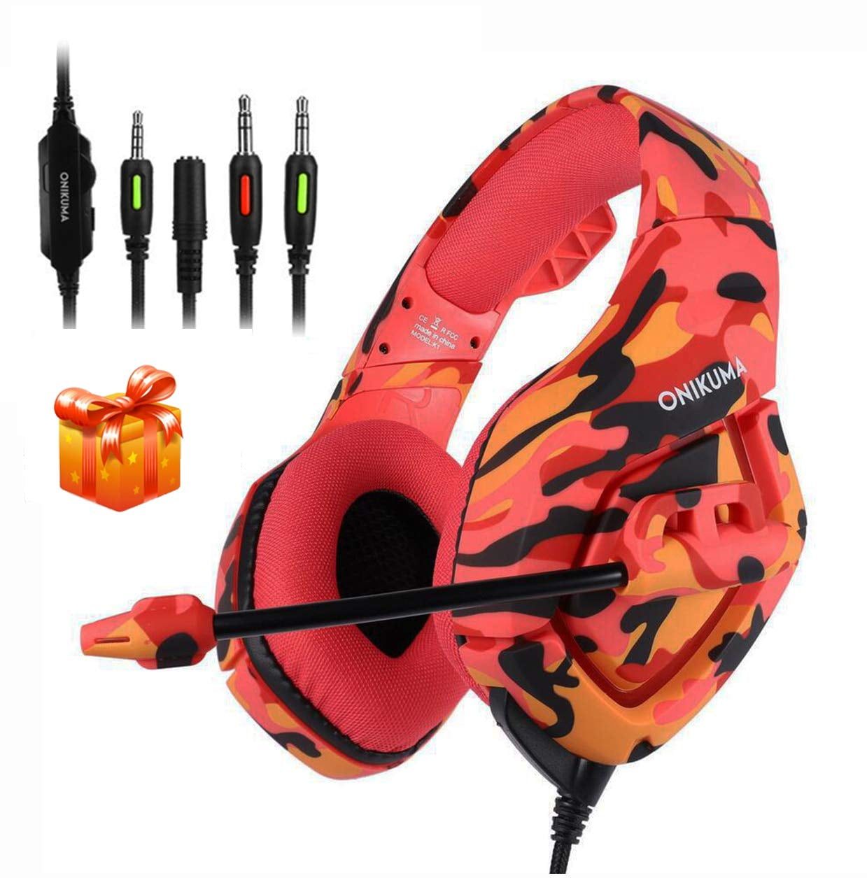 Gaming Headset PS4, Compatible for Xbox One, Nintendo Switch, K1 Stereo ...