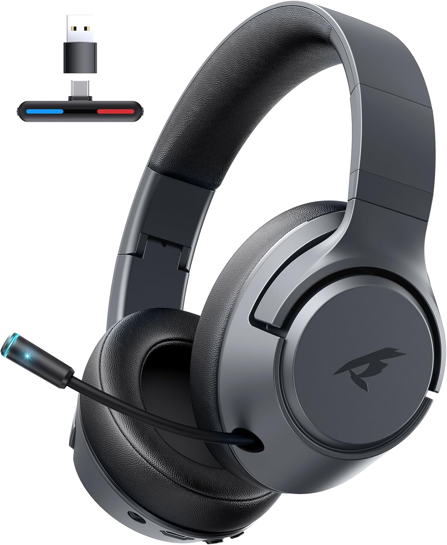 Gaming Headset for ?OLED?Lite,2.4Ghz & Type-C, 5.4 Gaming Headphones ...