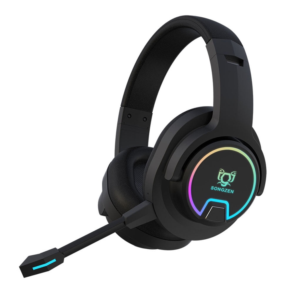 Gaming Headset with Mic, Bluetooth Gaming Headphones with Microphone ...