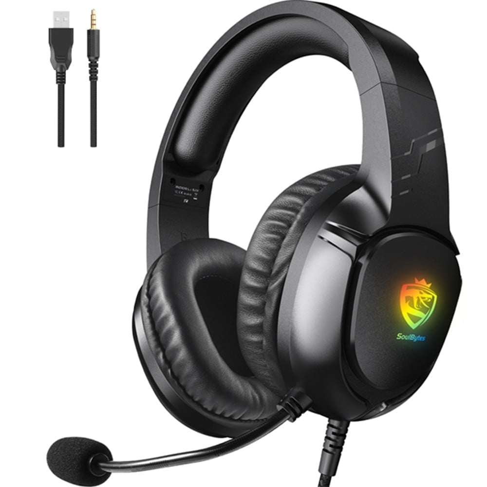 Gaming Headsets Wired for PS5/PS4/Xbox One/Nintendo Switch/PC/Mac/Phone ...