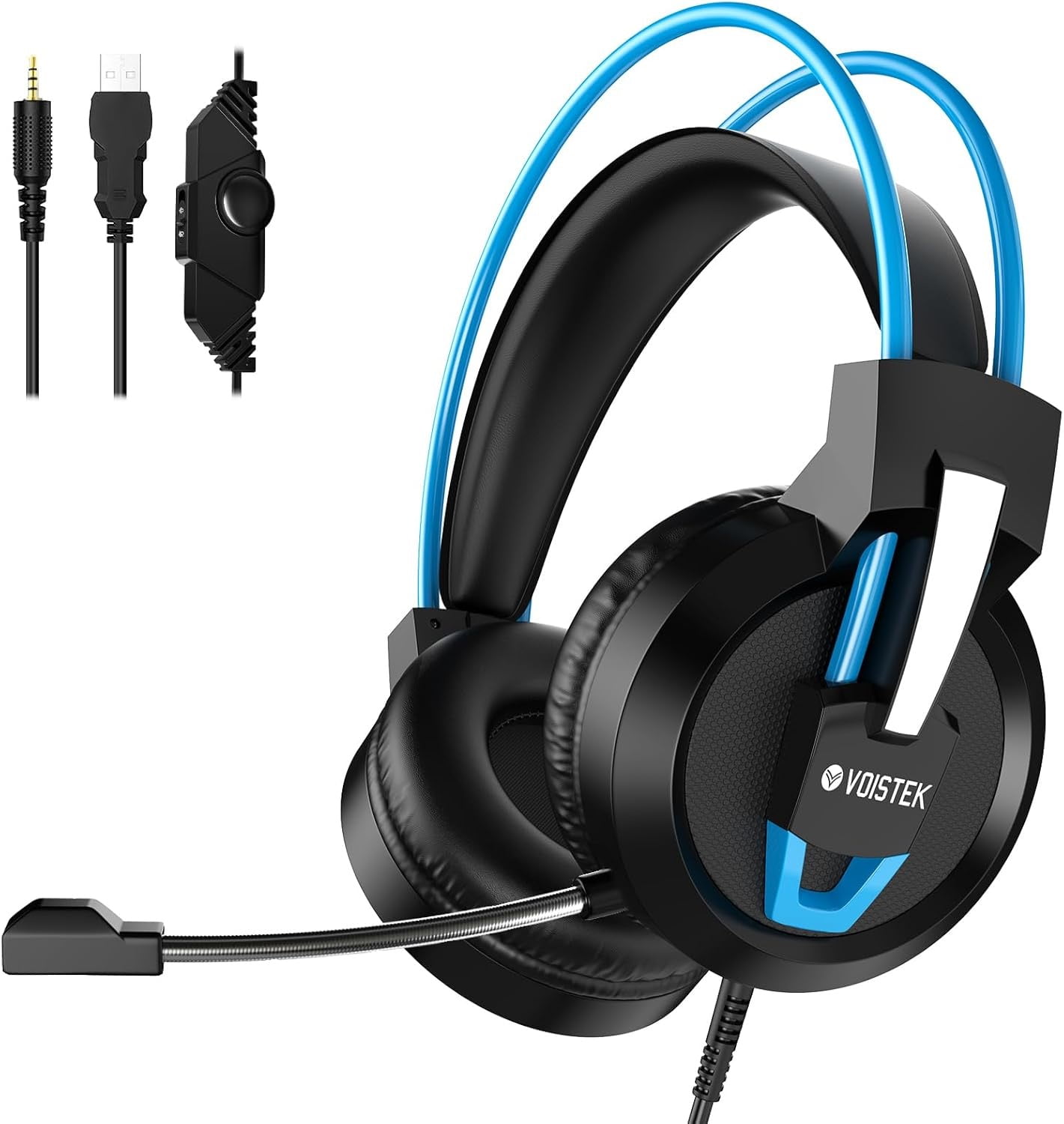 Gaming Headsets, Surround Stereo Gaming Headphones with Noise ...