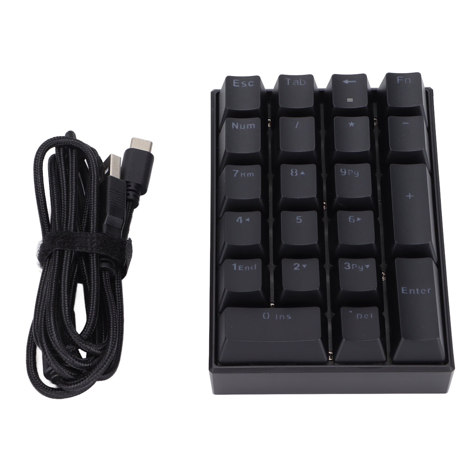 Gaming Keyboard, 21 Keys Backlit Keyboard Stepped Keycap No Need To ...
