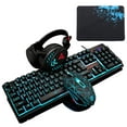 Gaming Keyboard and Mouse Combo with Headset, K59 RGB Backlit 3 Colors ...