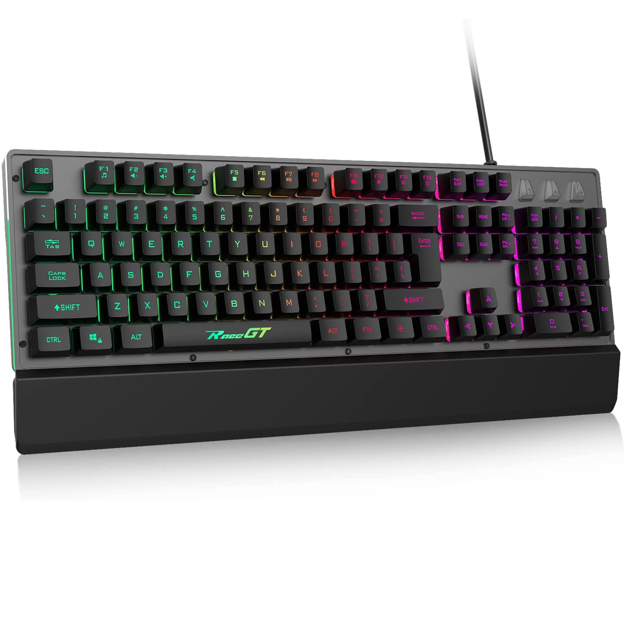 Logitech G413 Backlit Mechanical Gaming Keyboard with USB Passthrough ...
