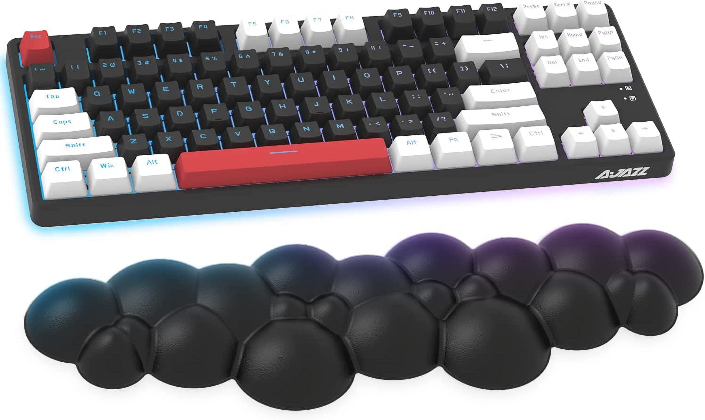 Gaming Keyboard Wrist Rest Pad,Ergonomic Memory Foam,Easy Typing Pain ...