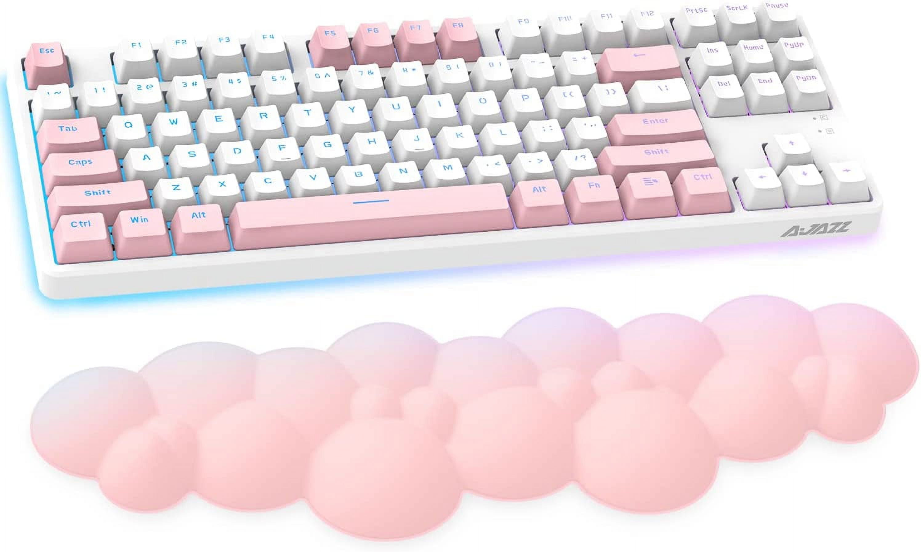 Gaming Keyboard Wrist Rest Pad,Ergonomic Memory Foam,Easy Typing Pain ...