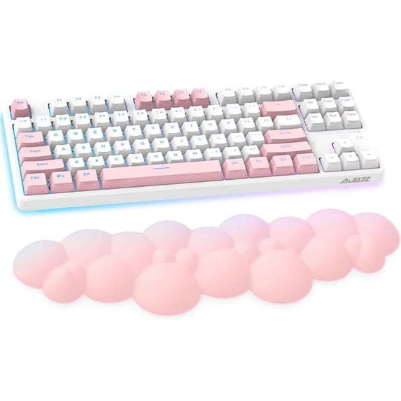 Gaming Keyboard Wrist Rest Pad,Ergonomic Memory Foam,Easy Typing Pain ...