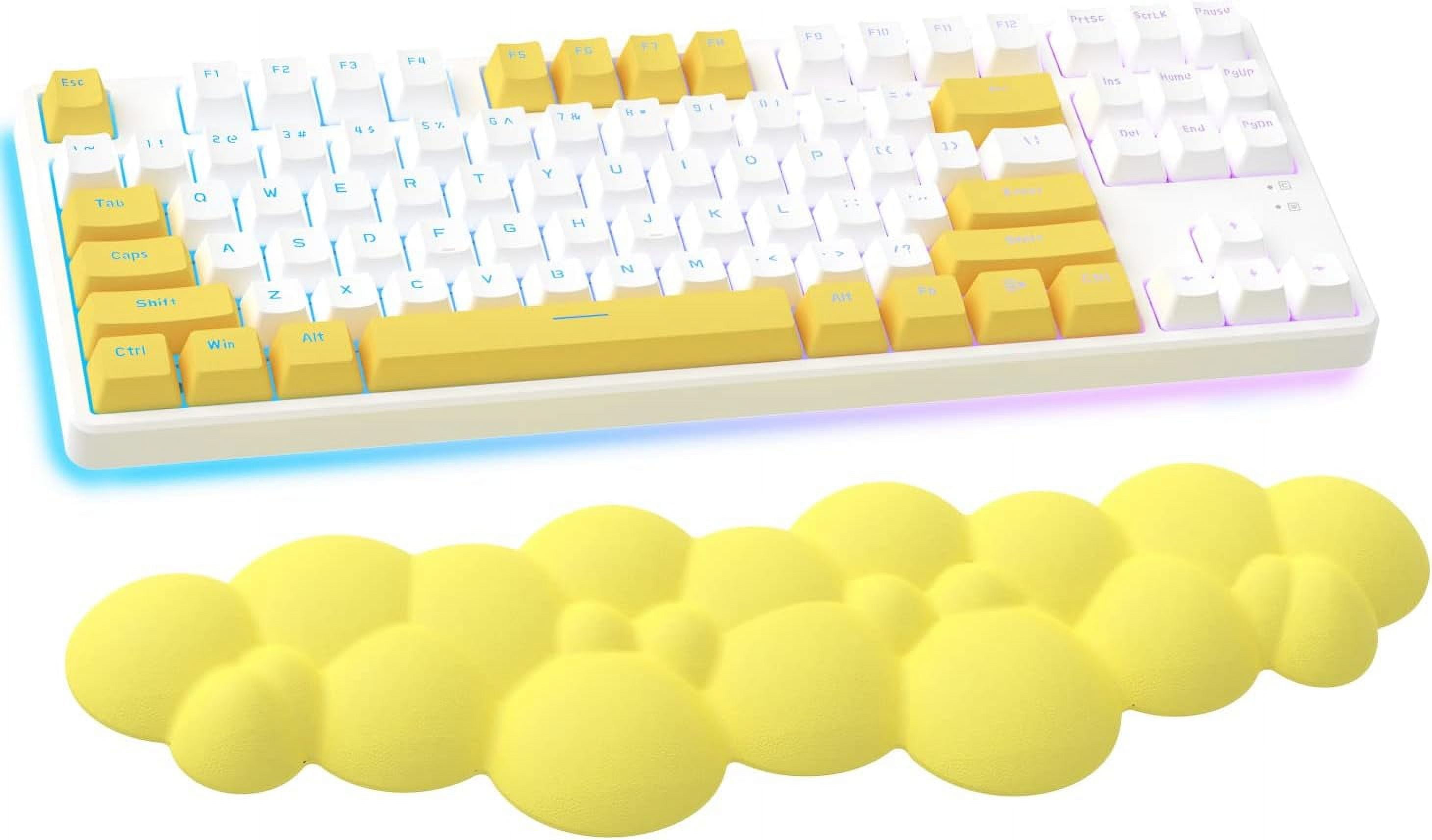Gaming Keyboard Wrist Rest Pad,Memory Foam Keyboard Palm Rest ...