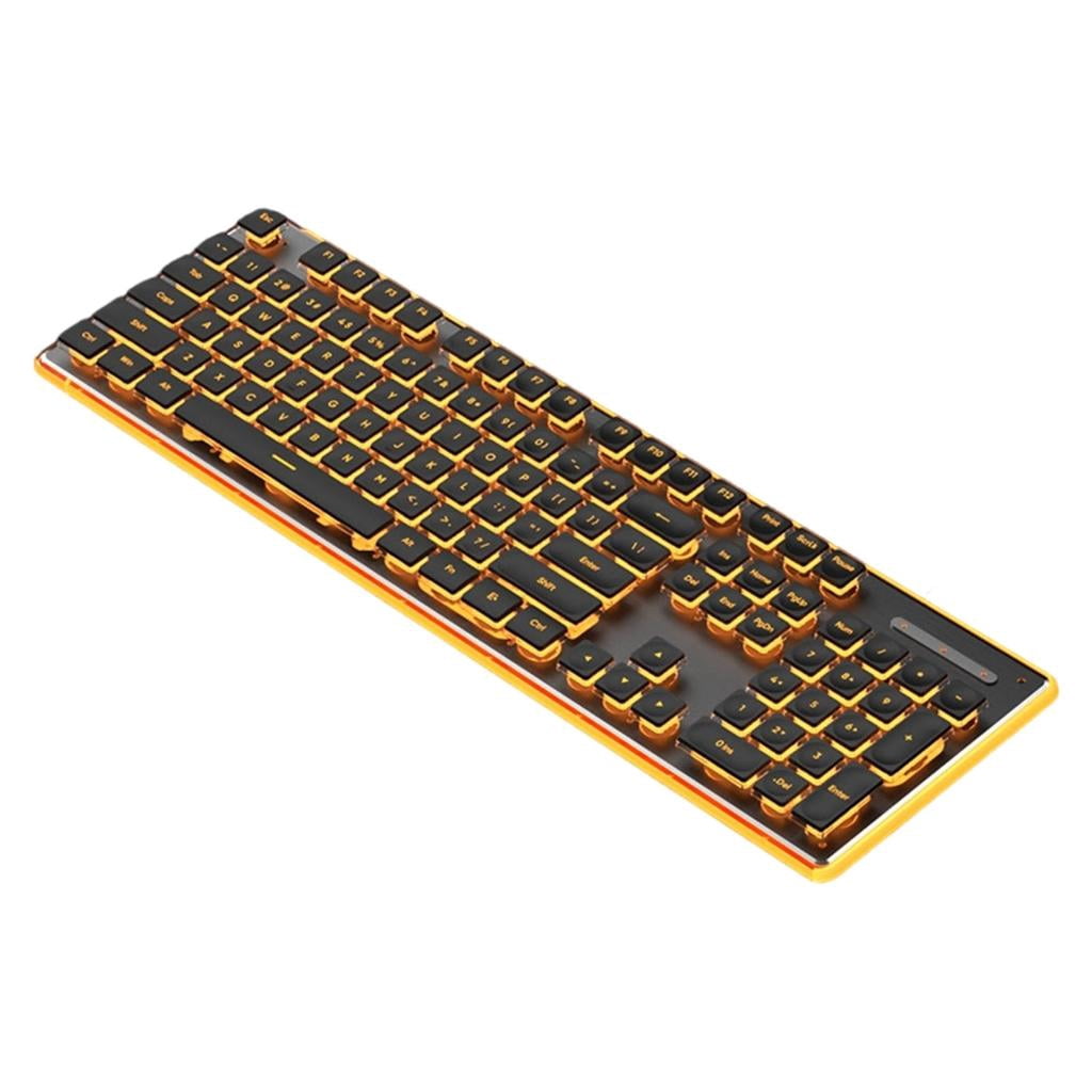 Gaming Keyboards Mechanical Silents USB Connection 104Key RGBs ...