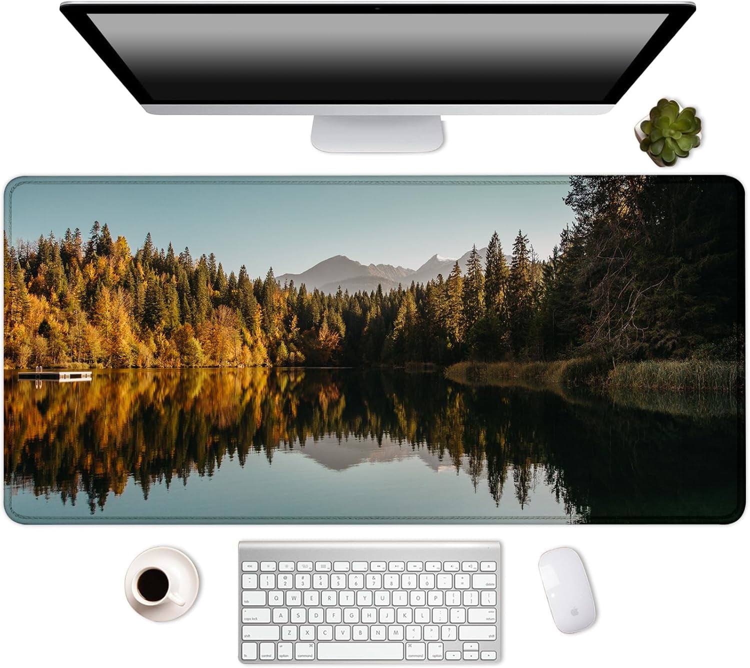 Gaming Laptop Mouse Pad,Landscape Big Mice Pads PC Keyboard Waterproof ...