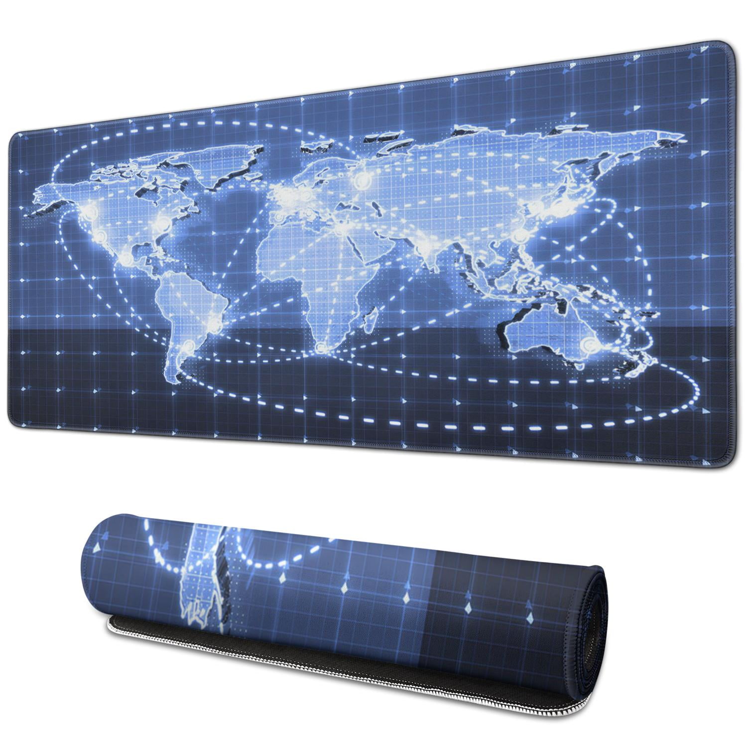 Gaming-Level Precision with World Map Mouse Pad - Durable Stitched ...