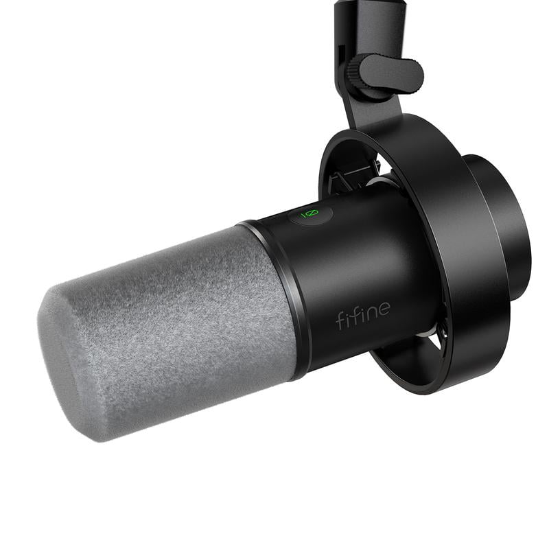 Gaming Microphone for Podcast Recording, Dynamic RGB Microphone with ...