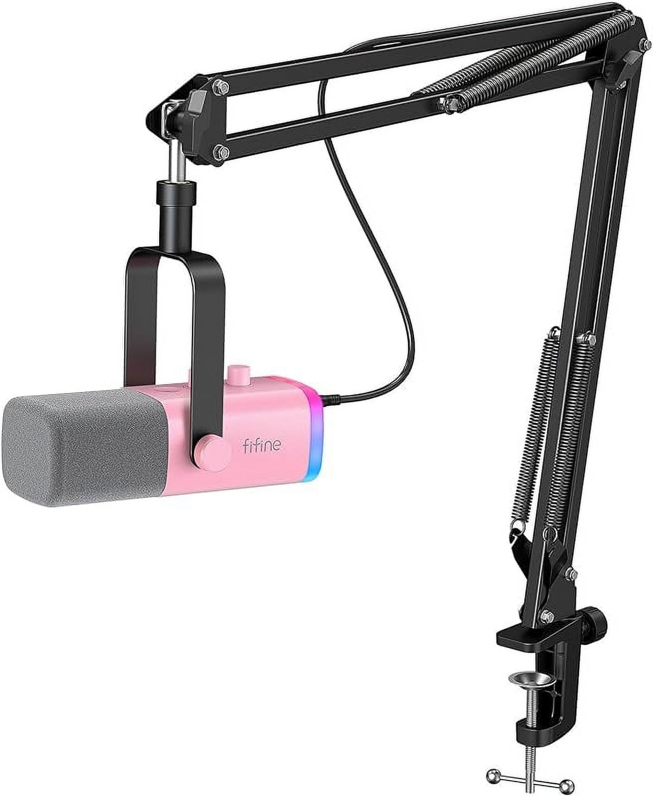 Gaming Microphone Set, Dynamic PC Mic for Streaming Podcasting ...