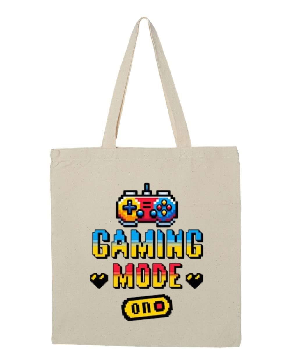 Gaming Mode On, Funny Nerdy Gamer Style, Video Game Player Gift Tote ...