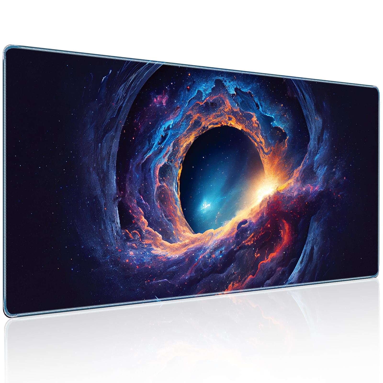 Gaming Mouse Pad 31.5x11.8IN Premium-Textured Non-Slip Rubber ...