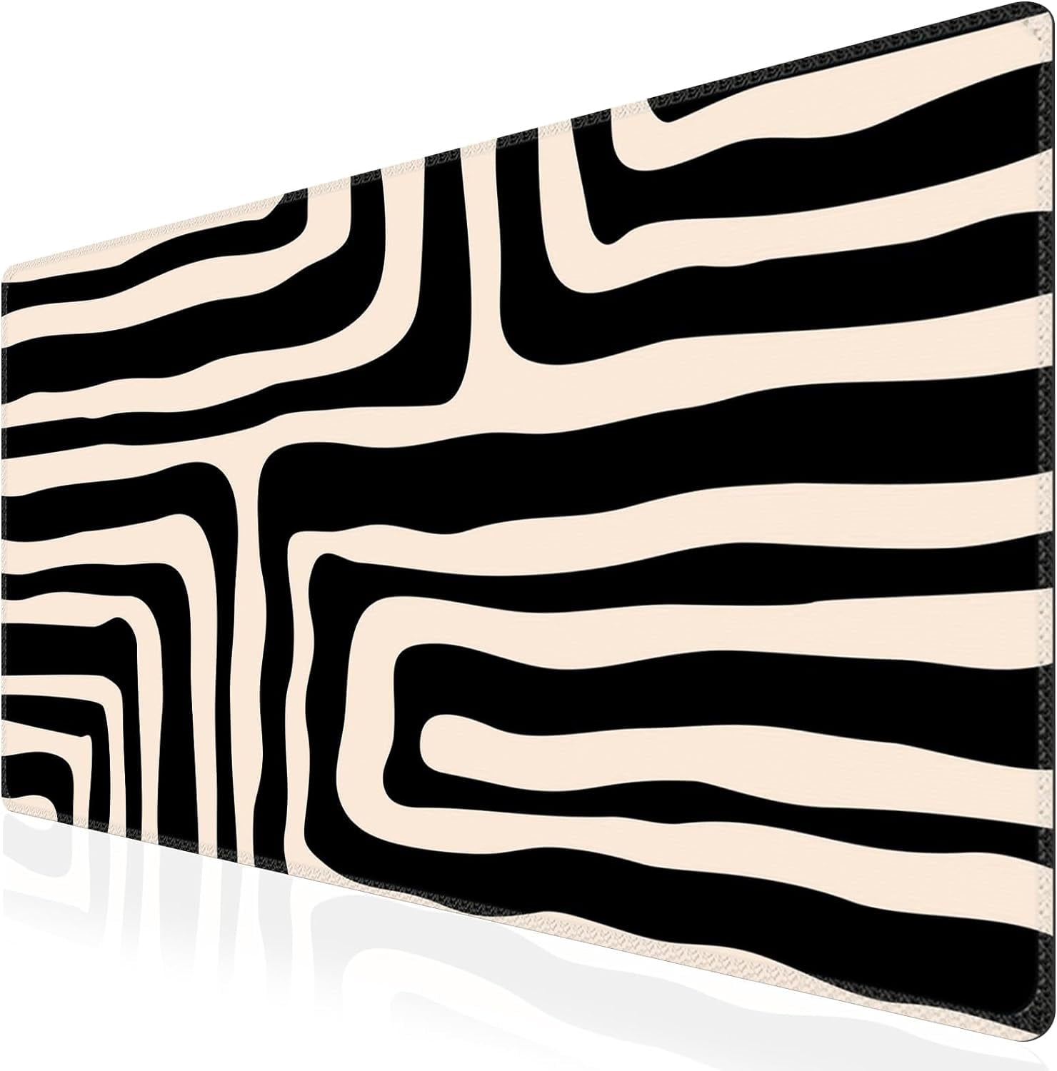 Gaming Mouse Pad (35.4x15.7 in), Large Stable Rubber Base Mousepad with ...