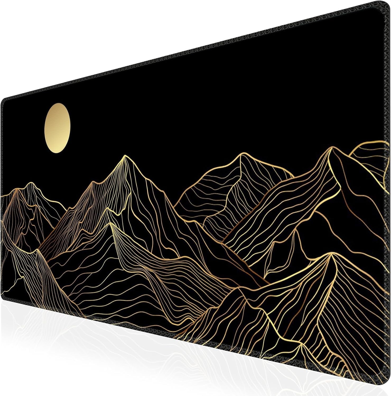 Gaming Mouse Pad (35.4x15.7 in), Large Stable Rubber Base Mousepad with ...