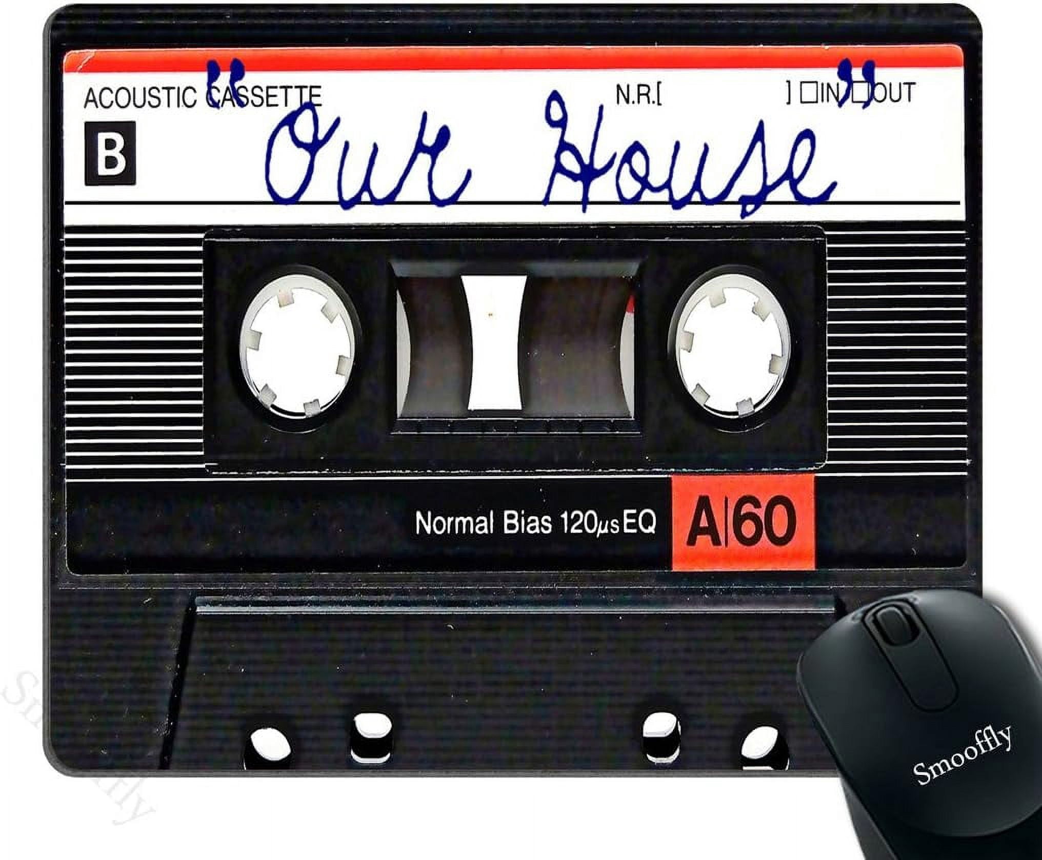 Gaming Mouse Pad Custom,Audio Cassette Tape Non-Slip Thick Rubber Large ...
