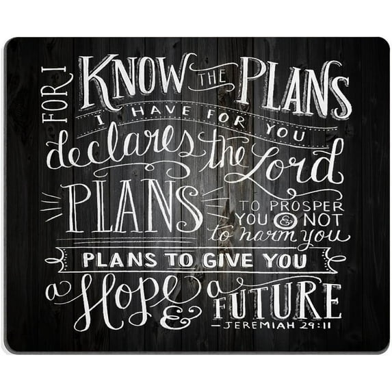 Gaming Mouse Pad Custom,Vintage Bible Verse Scripture Quotes Psalms ...