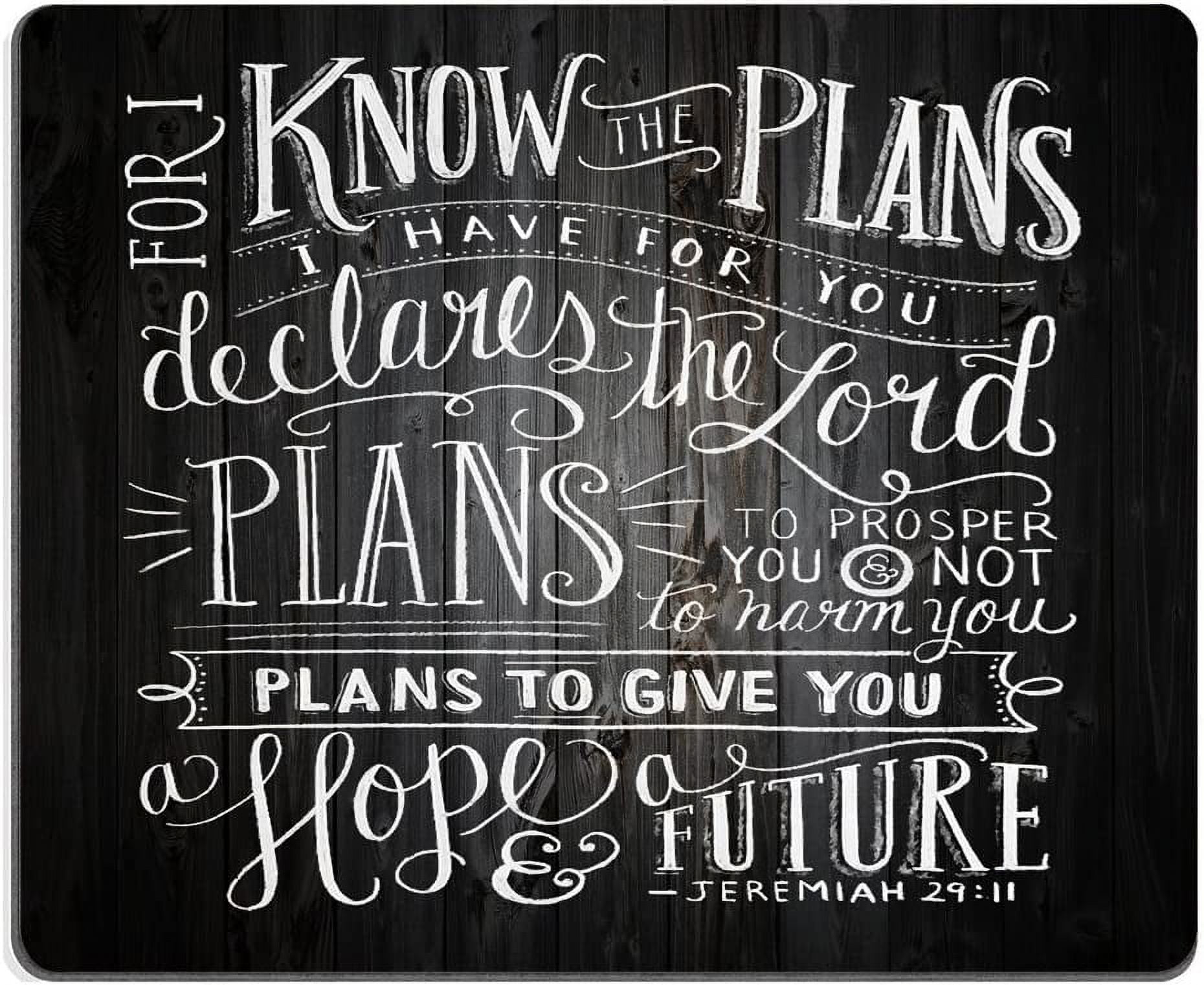 Gaming Mouse Pad Custom,Vintage Bible Verse Scripture Quotes Psalms ...