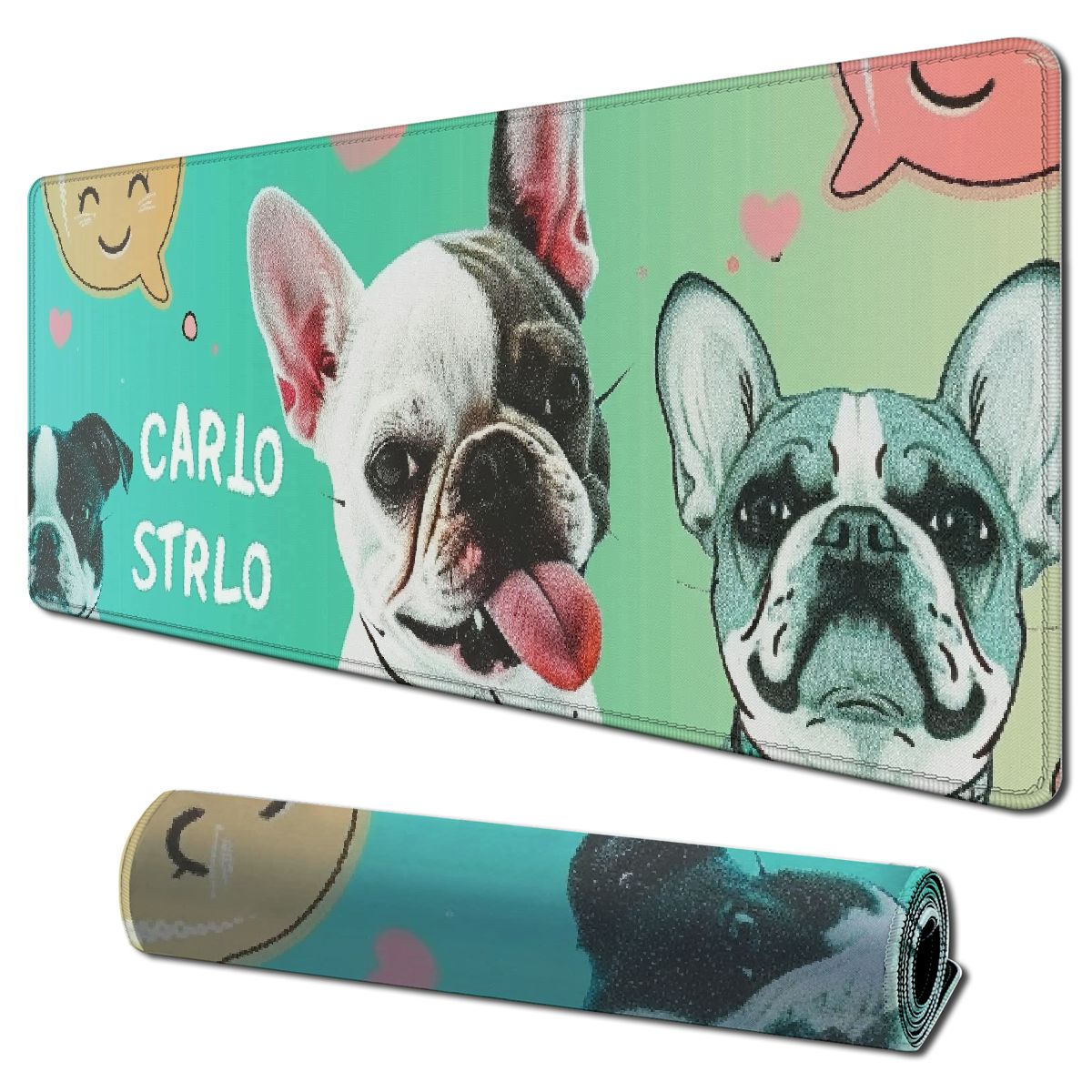 Gaming Mouse Pad Cute Large Mouse Pad Desk Mats on Top of Desks ...