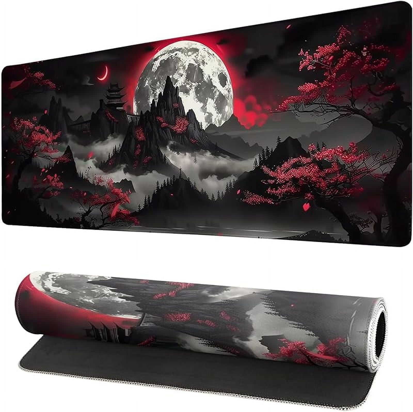 Gaming Mouse Pad Desk Pad,Extended Big Mouse Pad,31.5x11.8 Inch Long ...