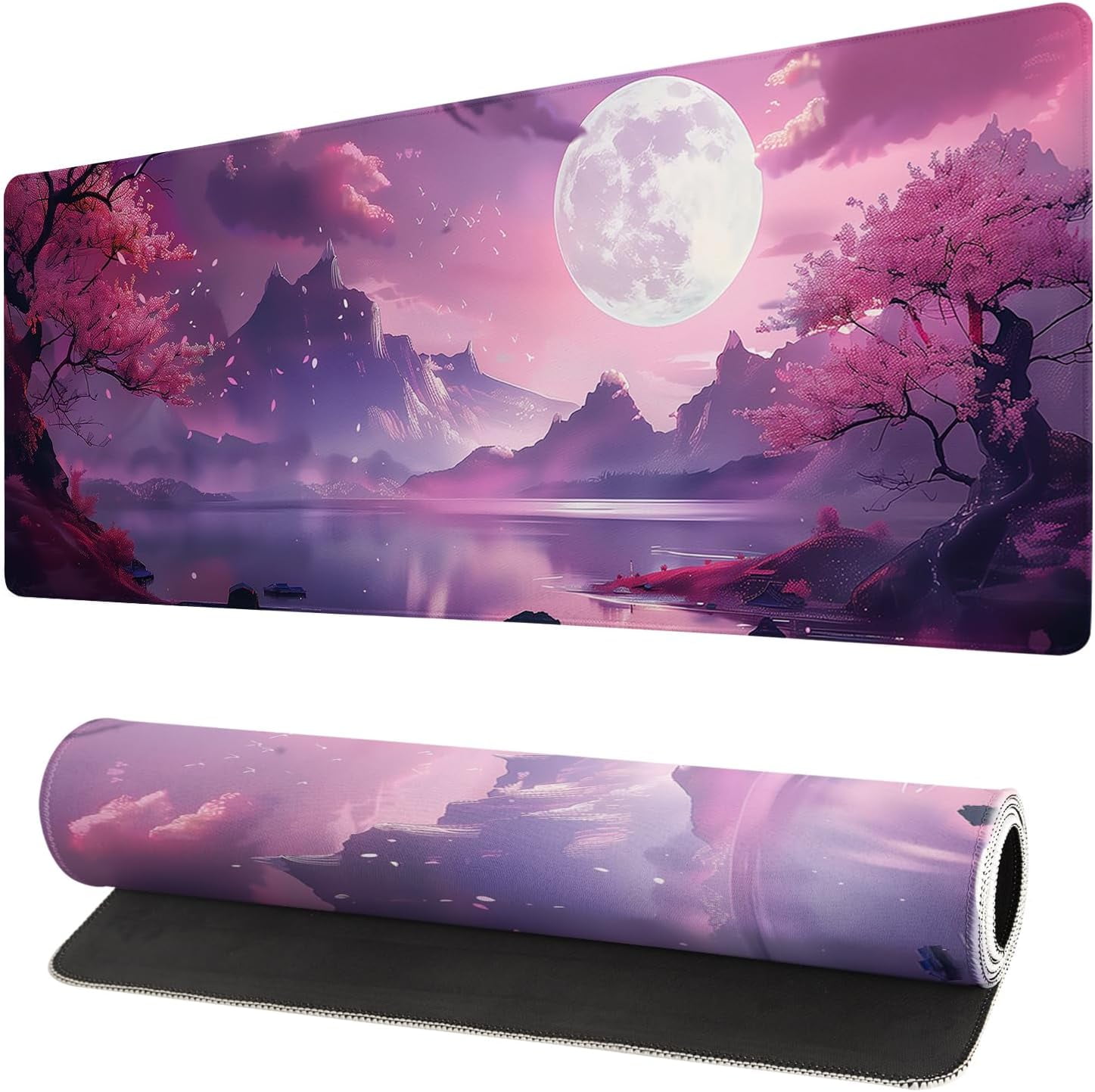 Gaming Mouse Pad Desk Pad,Extended Big Mouse Pad,31.5x11.8 Inch Long ...