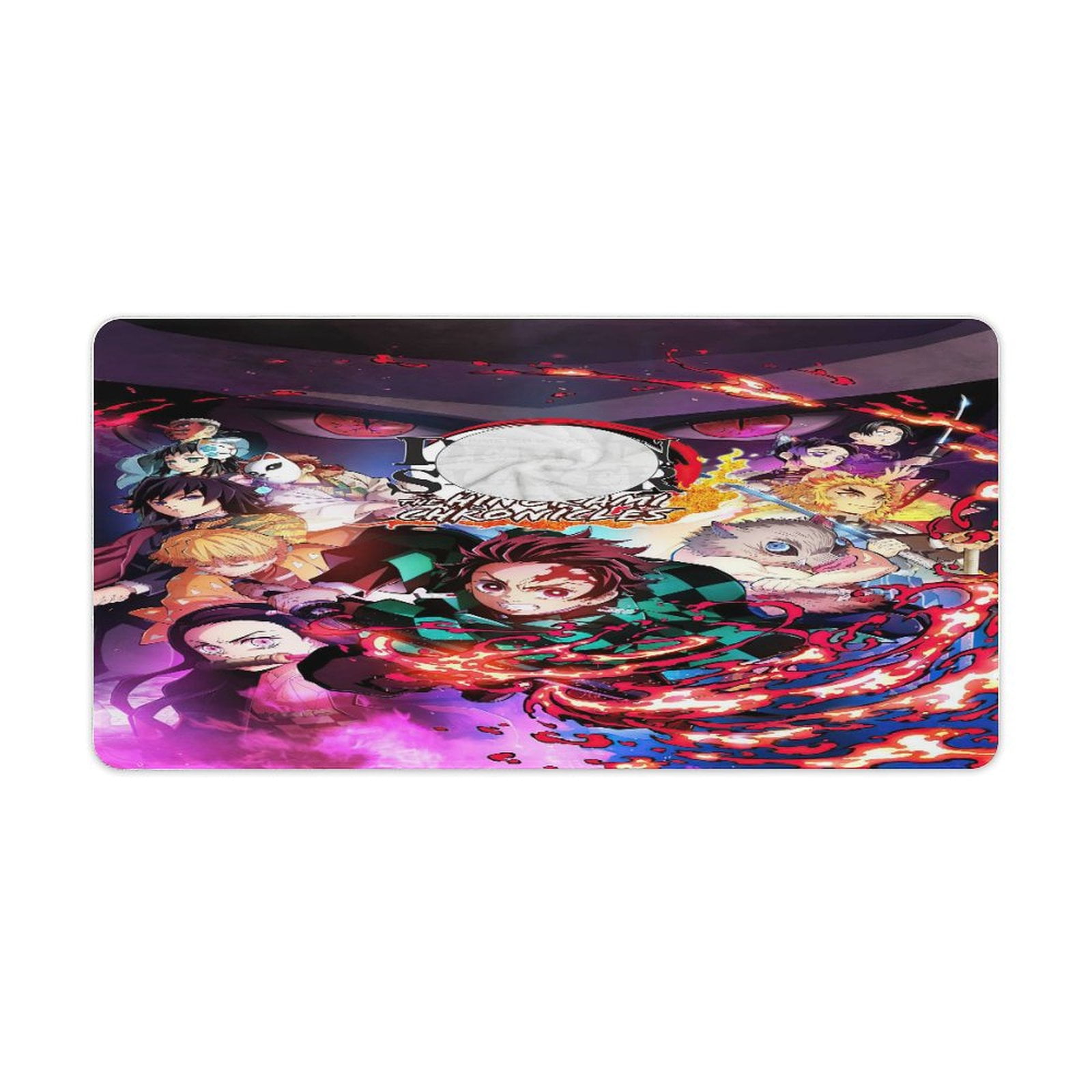 Gaming Mouse Pad Fun Kimetsu No Yaiba Rectangular Mouse Pad - XXL XL Suitable for Desk Computer ...