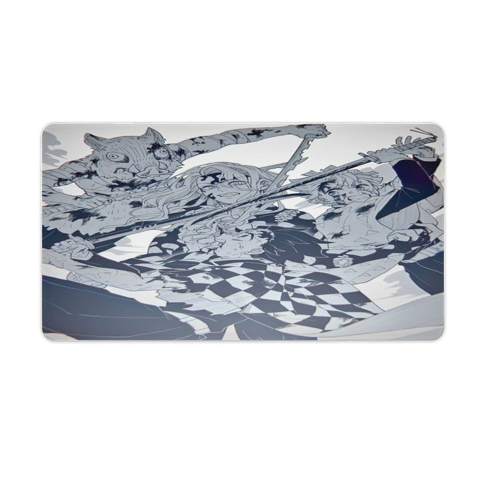 Gaming Mouse Pad Fun Kimetsu No Yaiba Rectangular Mouse Pad - XXL XL ...