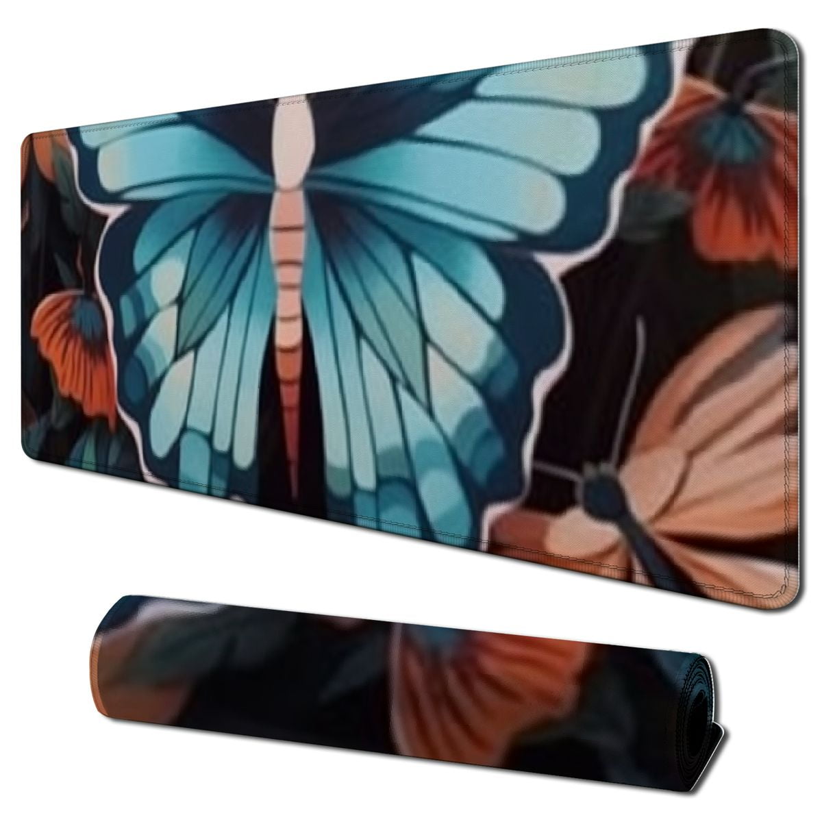 Gaming Mouse Pad, Large Desktop Mouse Pad, Computer Keyboard Mouse Pad ...