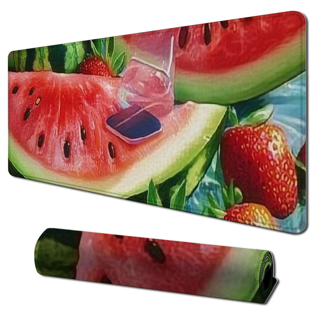 Gaming Mouse Pad, Large Desktop Mouse Pad Computer Keyboard Mouse Pad ...