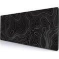 Gaming Mouse Pad, Large Topographic Mouse Pads for Desk, Non-Slip ...
