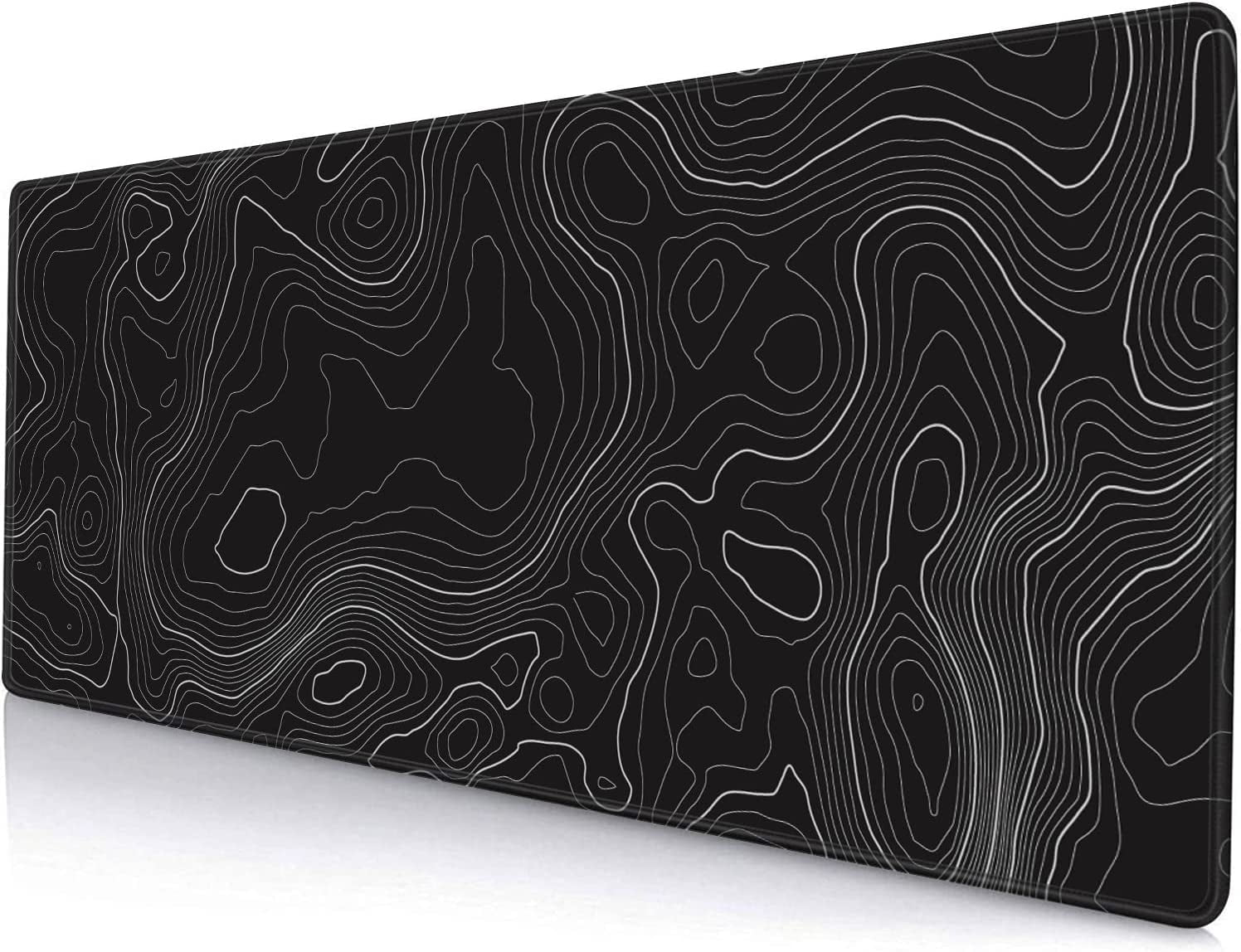 Gaming Mouse Pad, Large Topographic Mouse Pads for Desk, Non-Slip ...