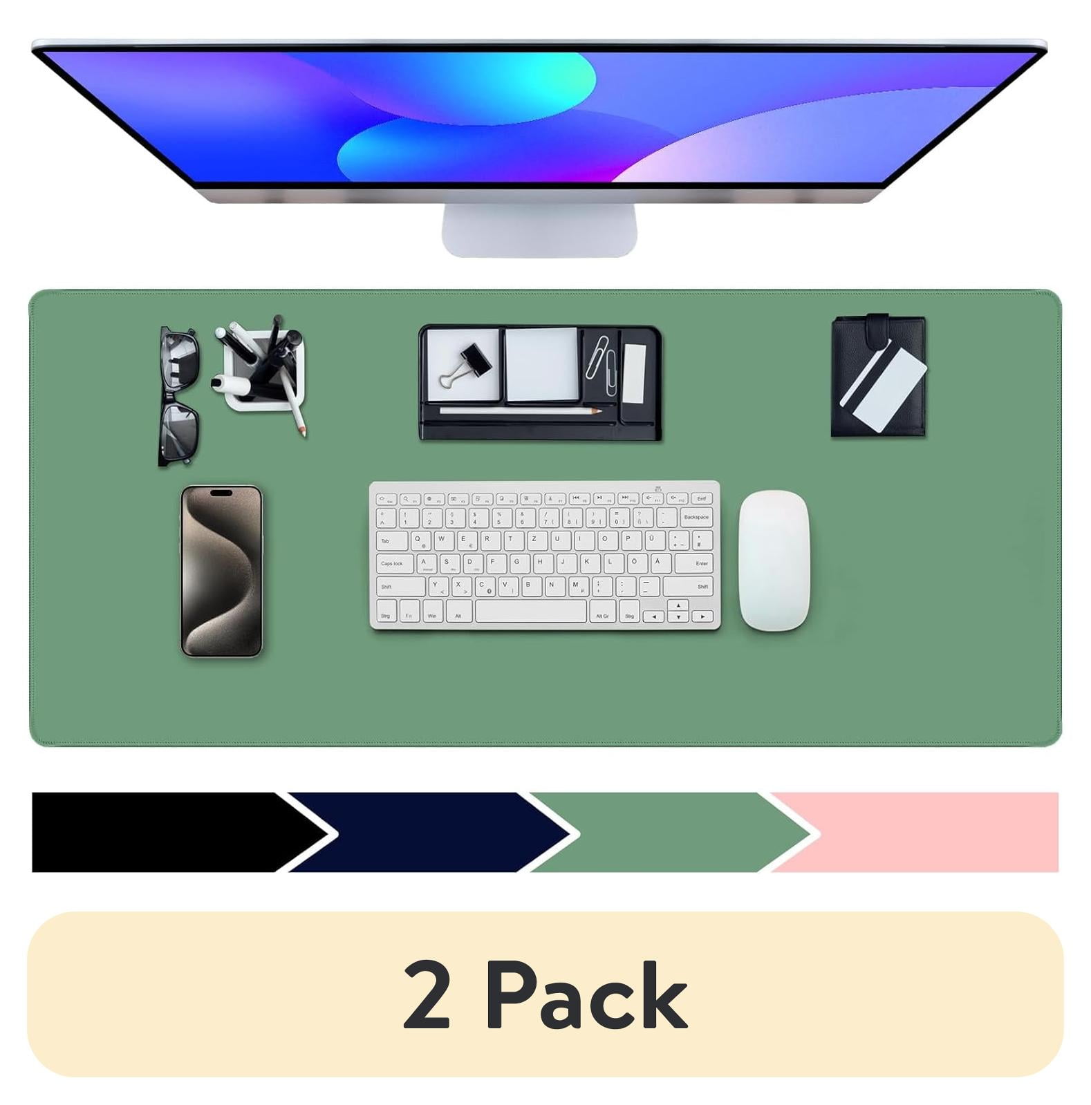 (2 pack) Gaming Mouse Pad,Rubber Base Mousepad with Stitched Edges ...