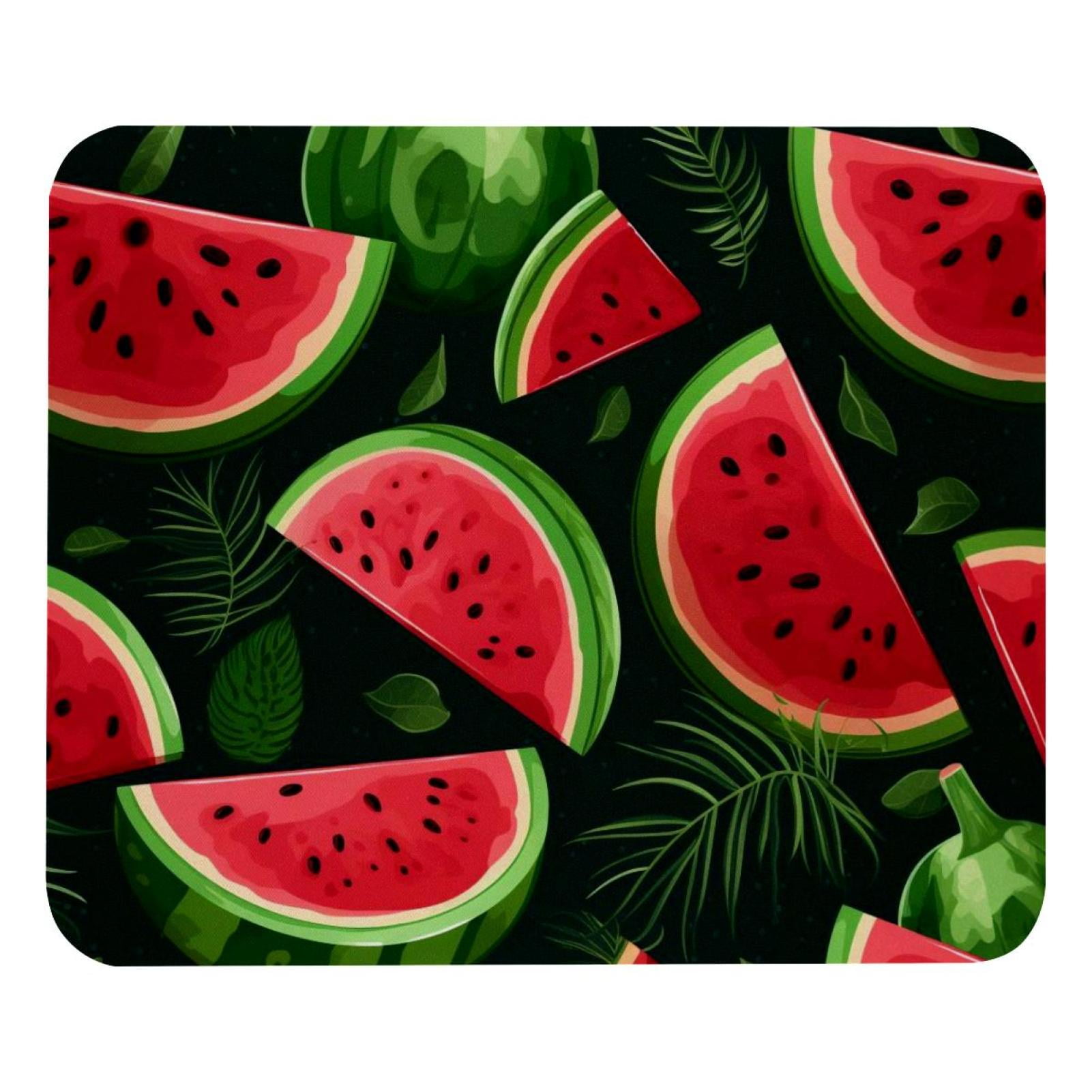 Gaming Mouse Pad, Summer Fruit Sweet Watermelon Prints Mouse Mat for ...