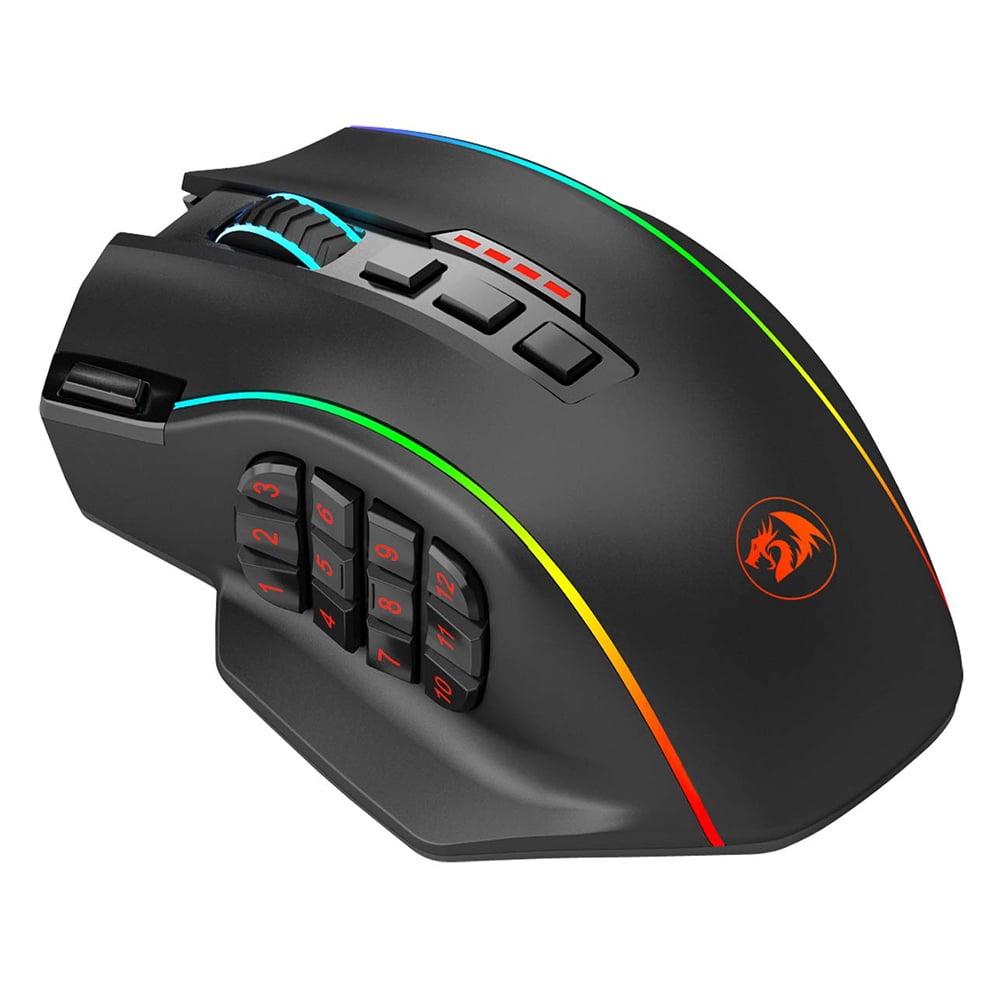 Gaming Mouse Redragon M901P-KS - 2.4G Wireless dual mode RGB Backlit ...