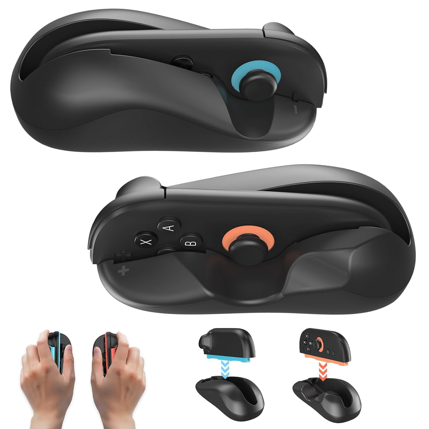 Gaming Mouse Stand Controller for Switch 2 JoyCons, Better Enhance ...