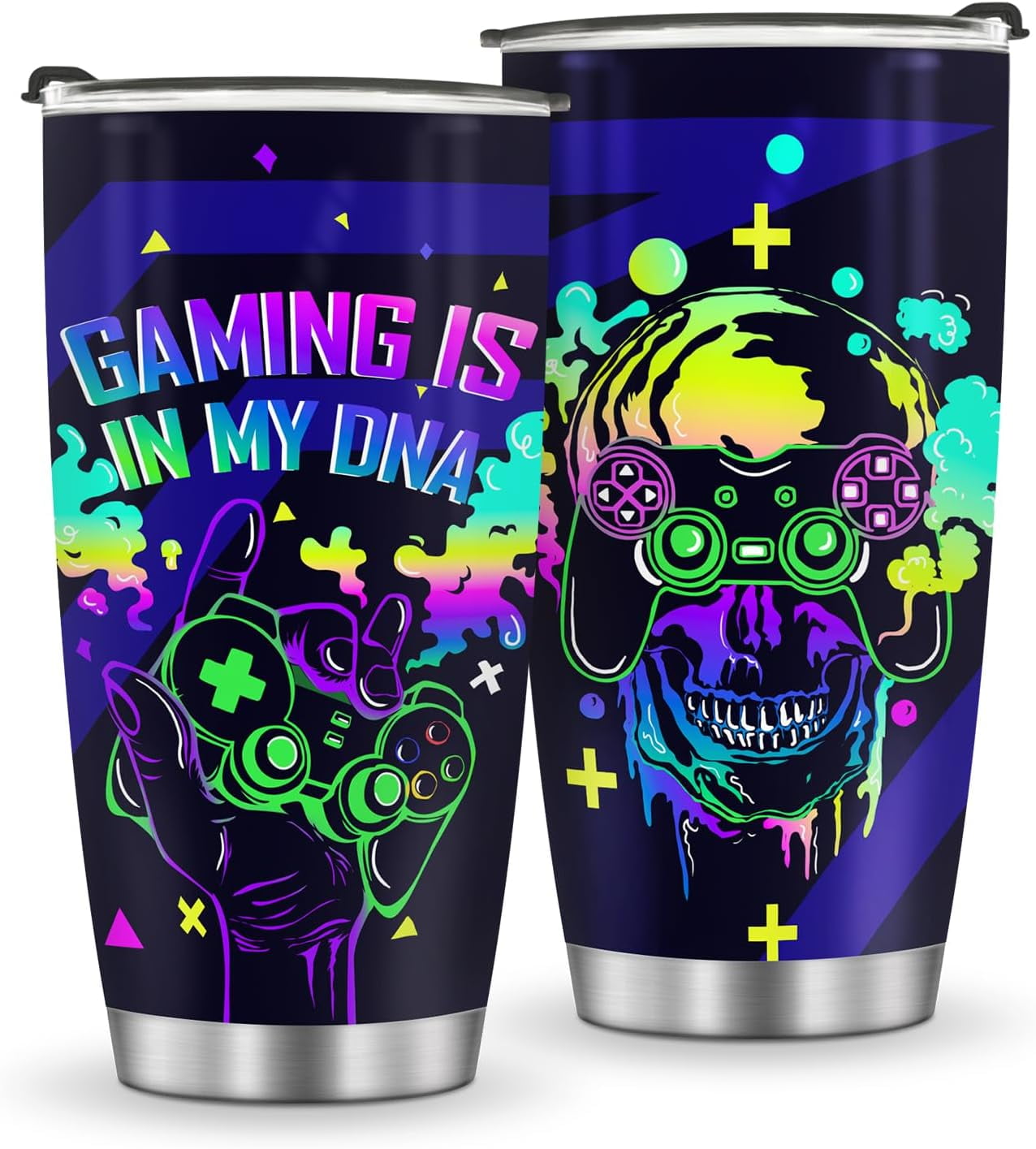Gaming Mug Tumbler Boys Gifts - Gamer Gamepad Presents for Kids Teens ...