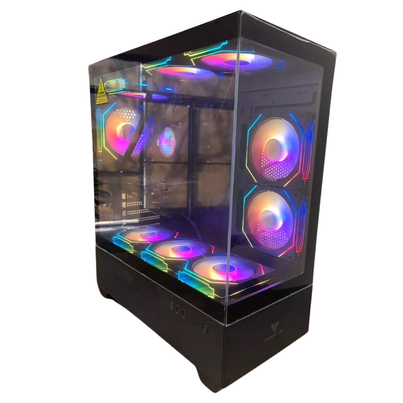 Gaming PC Enthusiast Gaming Rig i5-12500 RX 580 8GB 16GB RAM 1TB NVMe ...