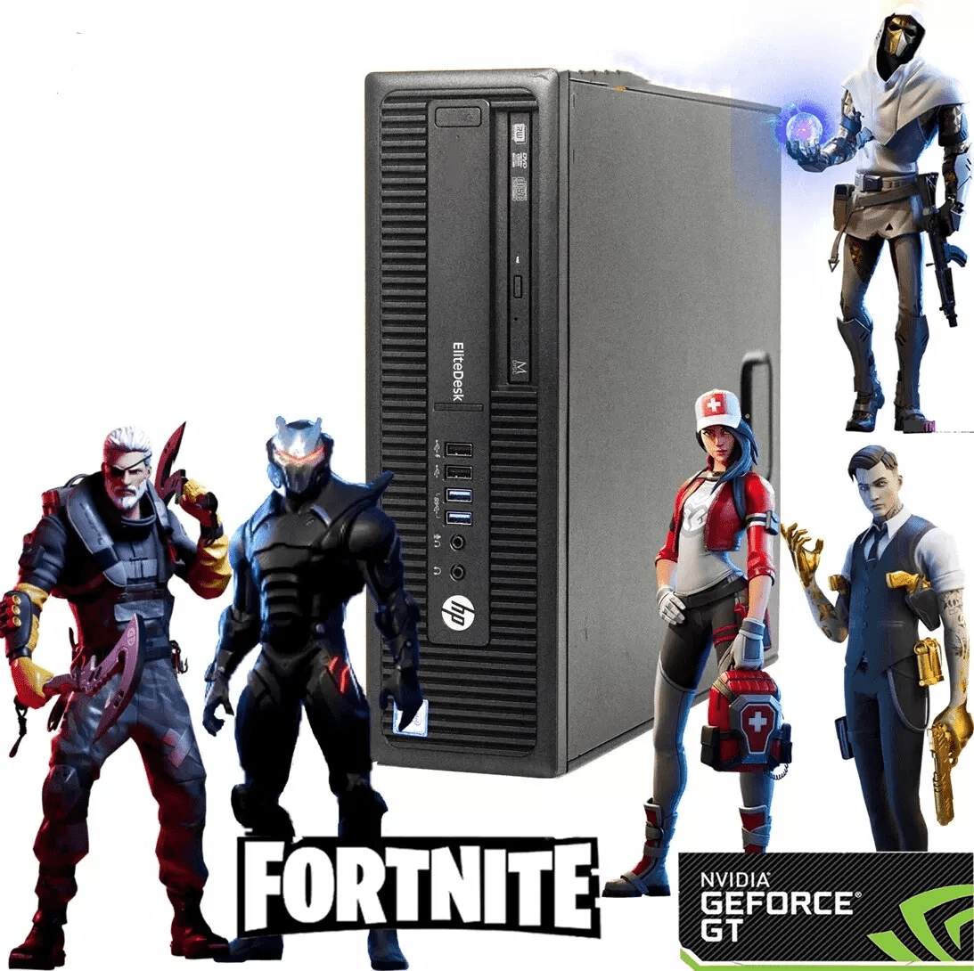 Pre-Owned Gaming PC HP AMD Desktop Computer RX550 16GB RAM 256GB SSD+ ...