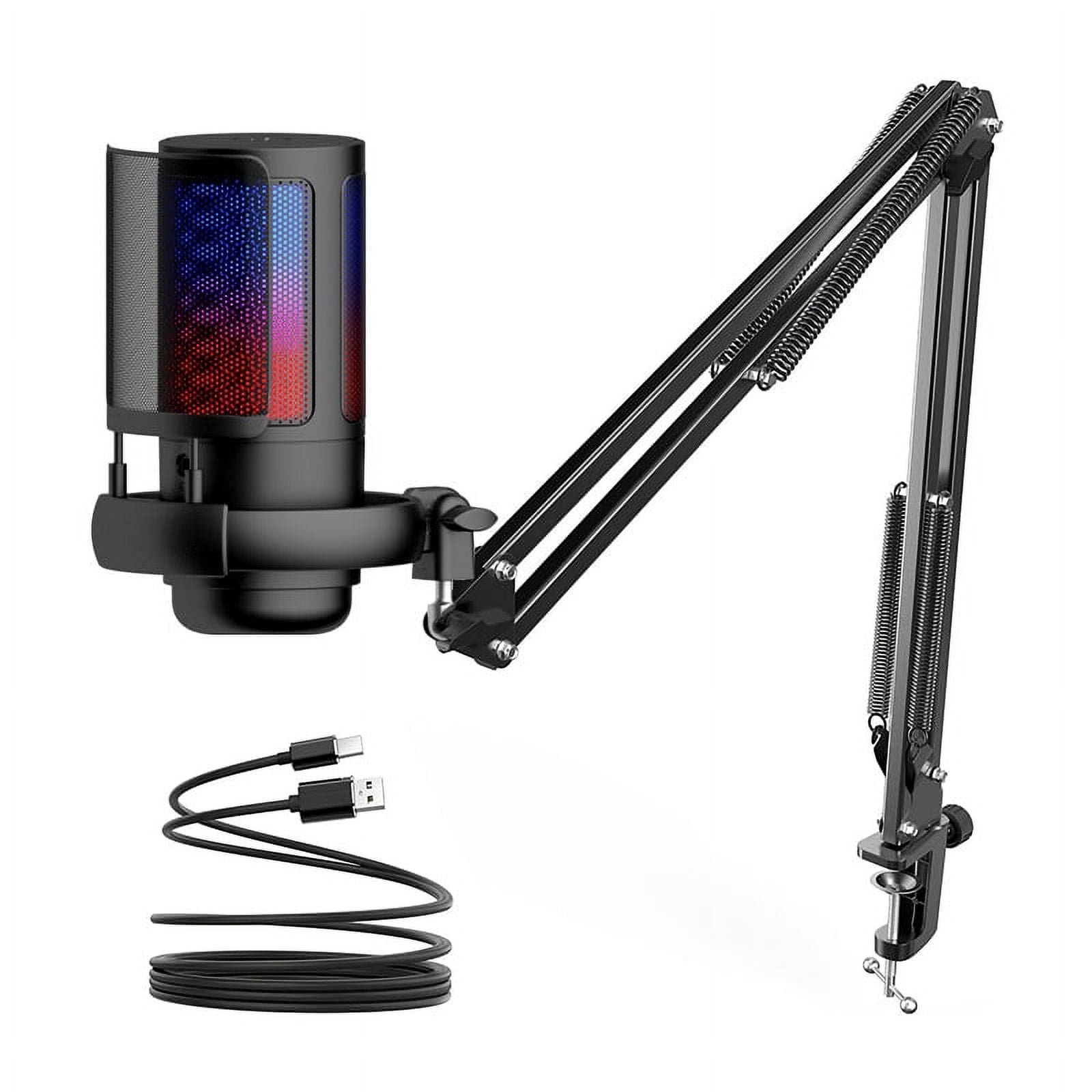 Free Shipping! Gaming PC USB Microphone, Podcasting Condenser ...