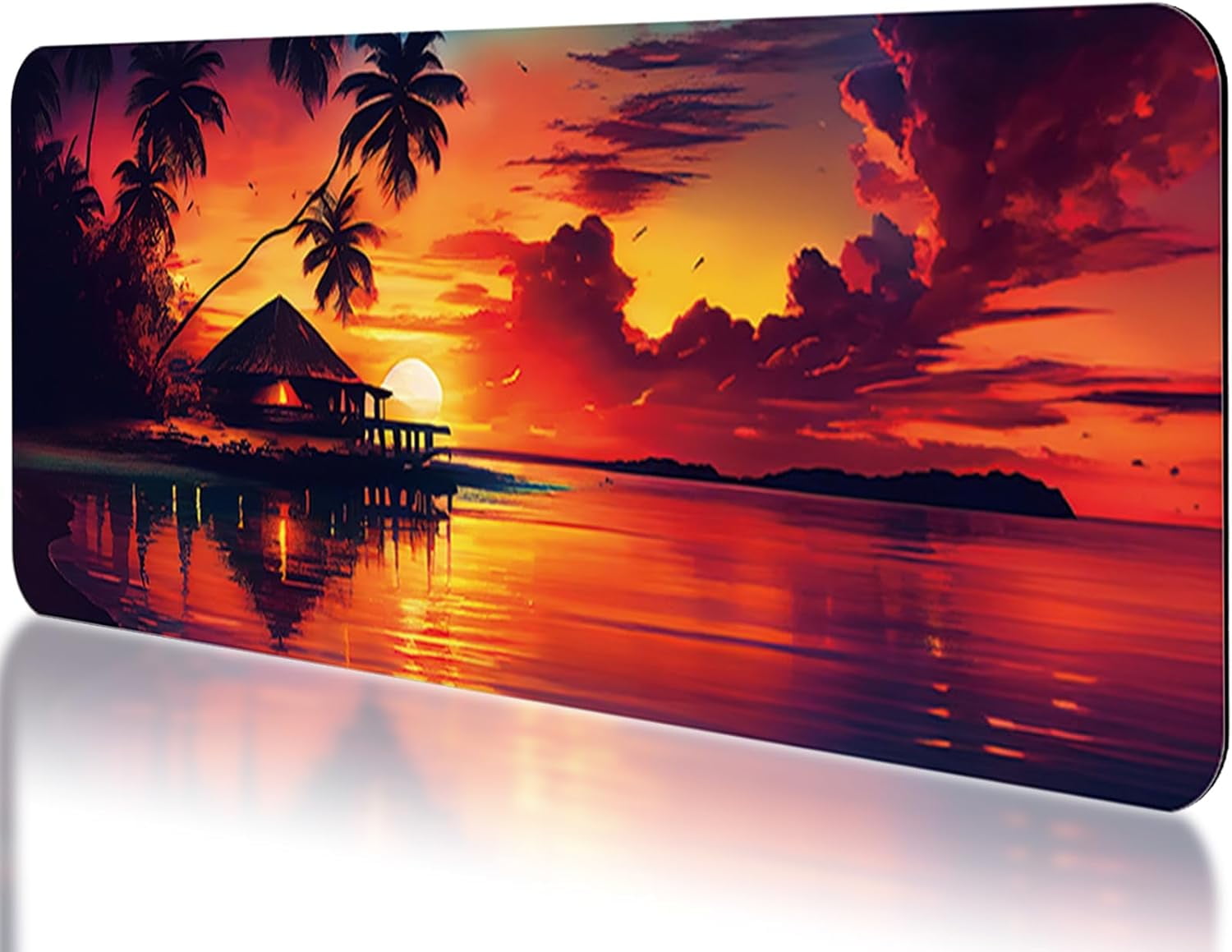 Gaming Pad 31.5x11.8 inch XL Large Extended Pad, Big Mousepad Desk Mat ...