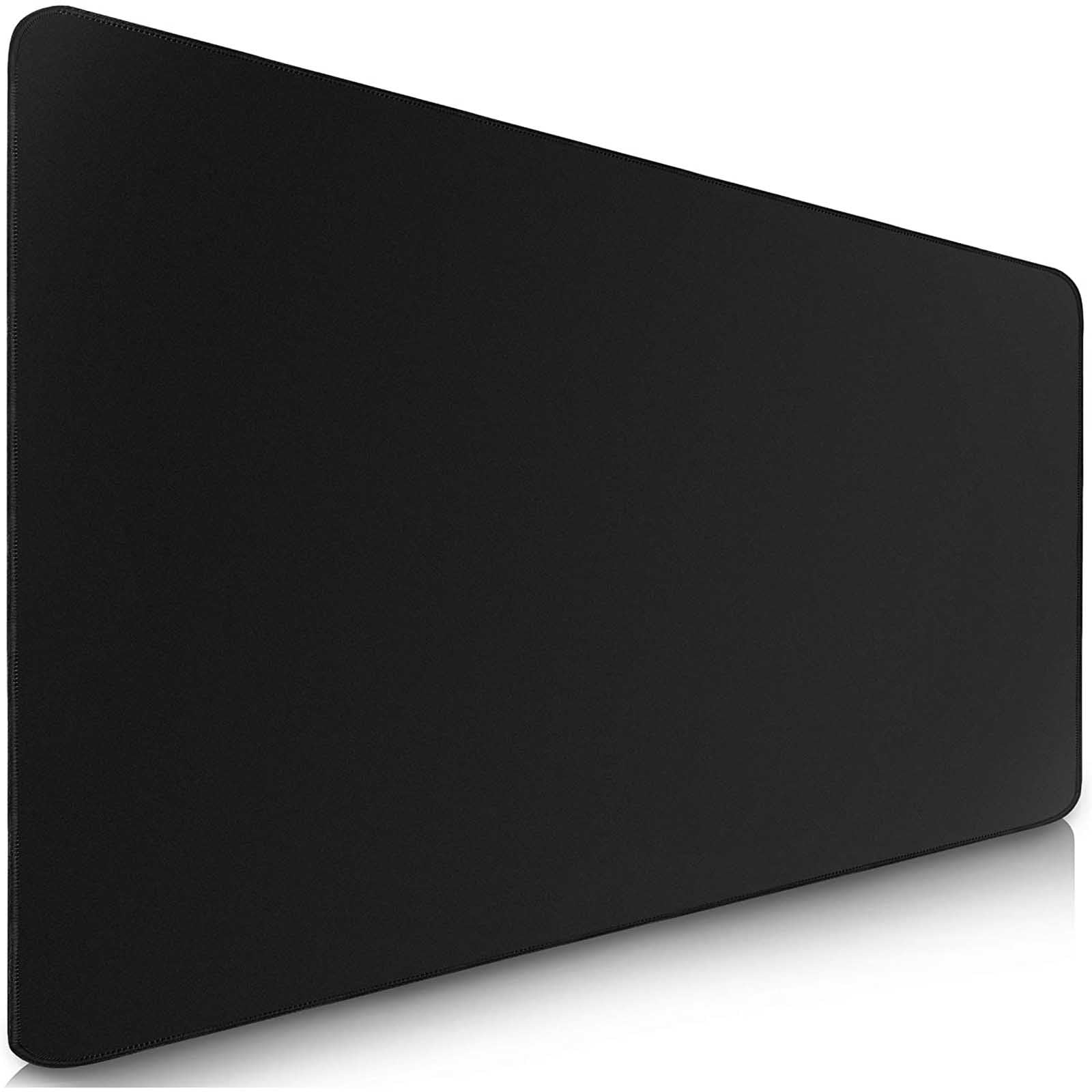 Gaming Pad 90x 40cm Rubber Base Special Surface Black Teal Desk Mat for ...