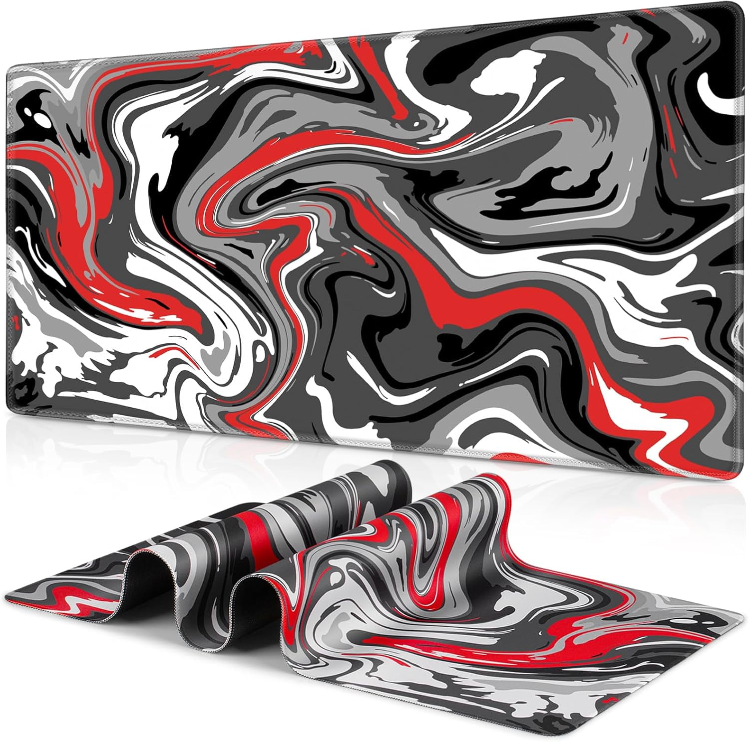 Gaming Pad, Fluid Pad 31.5x11.8inch Large Extended Computer Mat ...